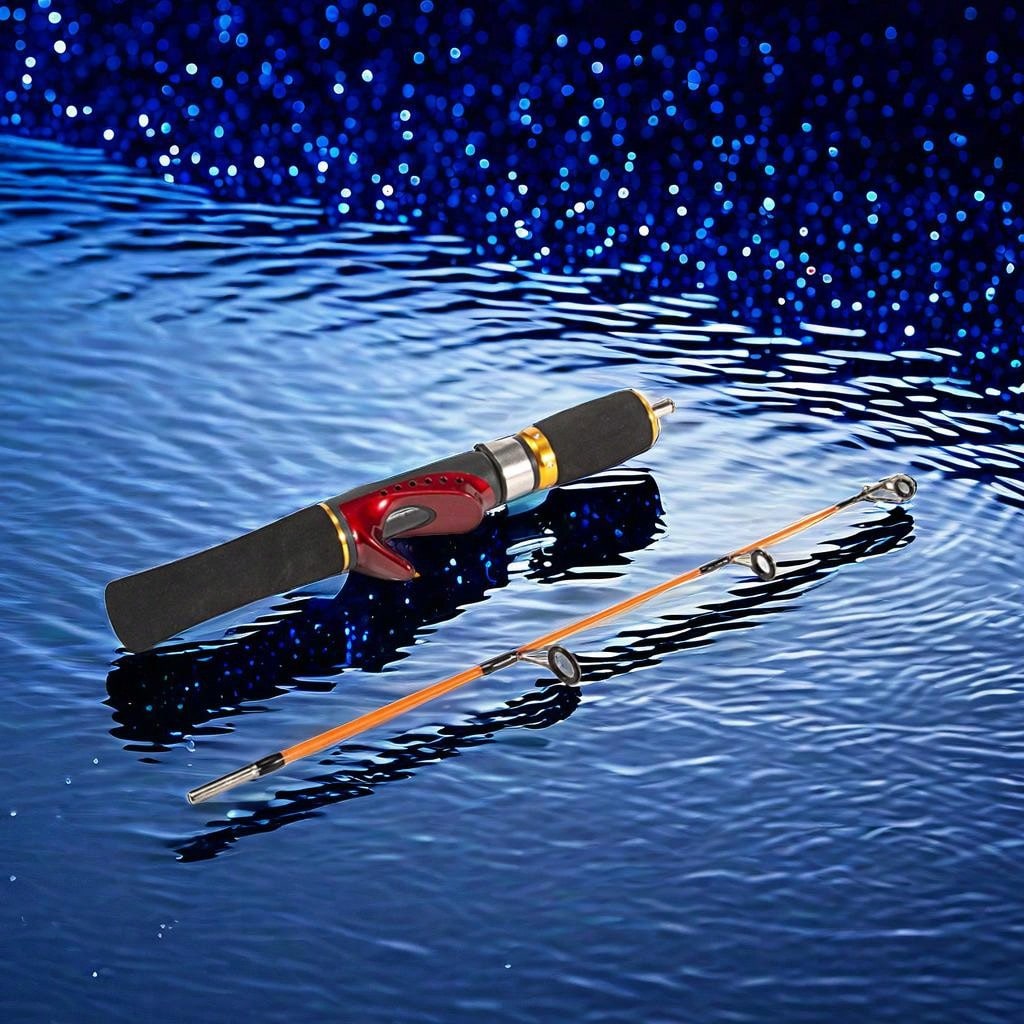 2pcs Short Handle Glass Fiber Fishing Rod For Crab Prawn, Super ...