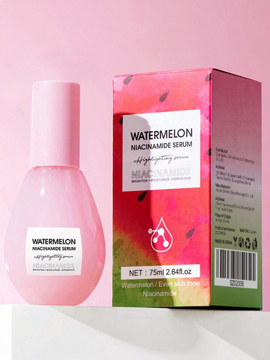 Watermelon Makeup Primer Cream- Watermelon Niacinamide Dew Hydrating ...