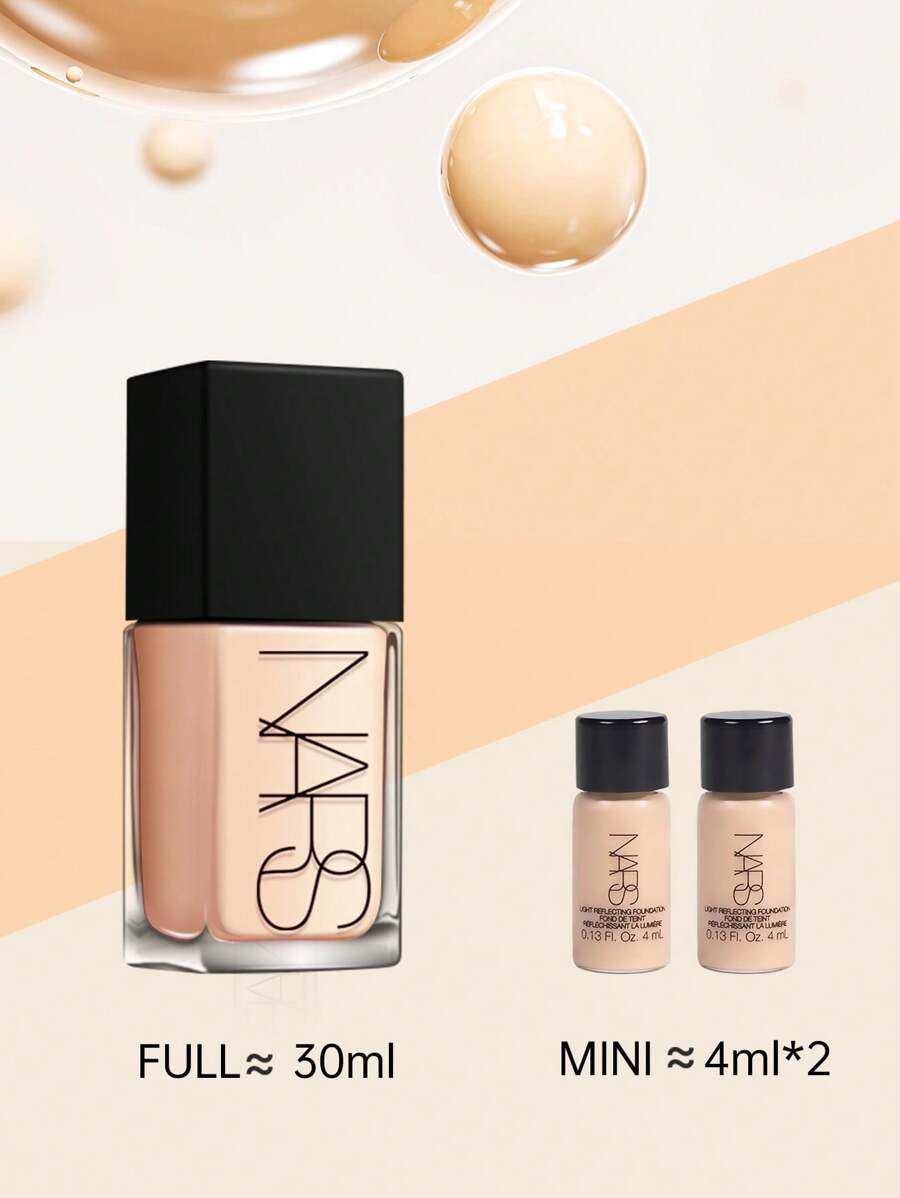 Nars 2 x 4มล. NARS รองพื้น Radiant Light Weightless รูปลักษณ์ที่ไม่หนักมือ เฉดสี L2 [ขนาดมินิ ...