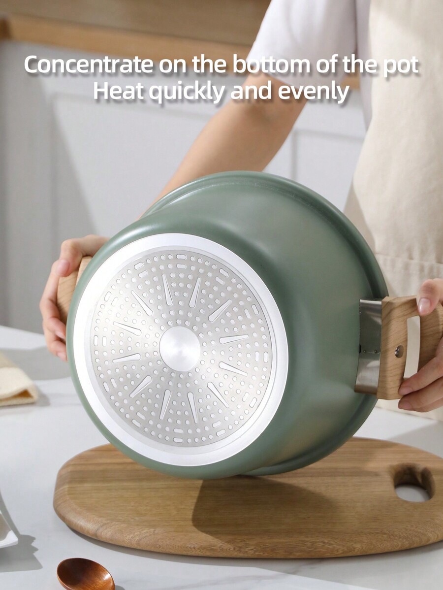 1pc Non-Stick Maifanite Small Cooking Pot Suitable For Induction ...