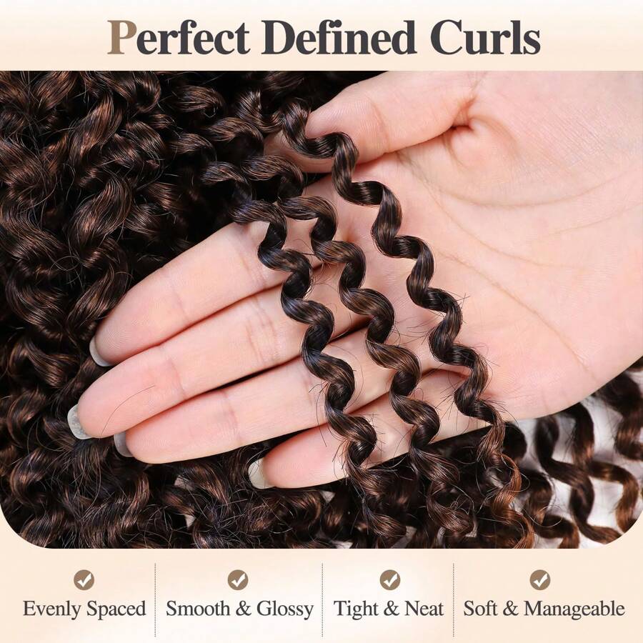 1B/30 18 Inches Afro Kinky Curly Braiding Hair Black Marlybob Jerry ...