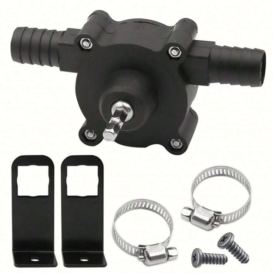 Household Small Pump Hand Electric Drill Pump Portable DC Pumping ...