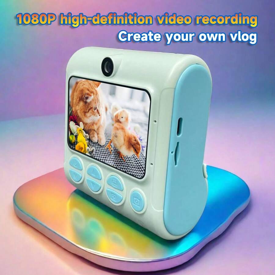 Cámara Instantánea Con Tecnología De Impresión Térmica, Soporte De Toma ...