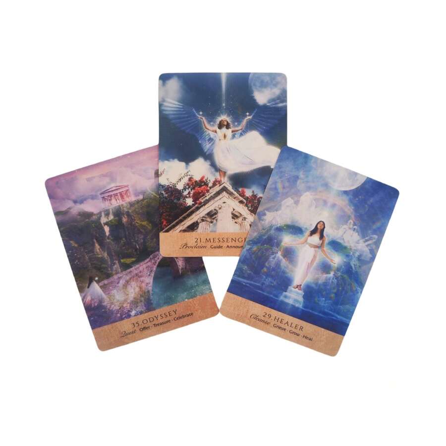 Oracle Of Delphi Full English Oracle Card Deck For Beginners Christmas New Year Friends Gift For ...