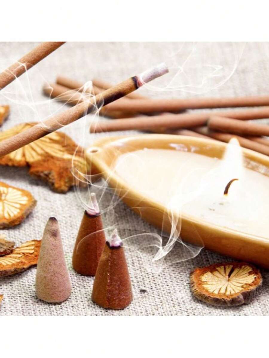 Incenso Cone Cascata Backflow Artesanal Pacote Com 12 Cones | SHEIN Brasil