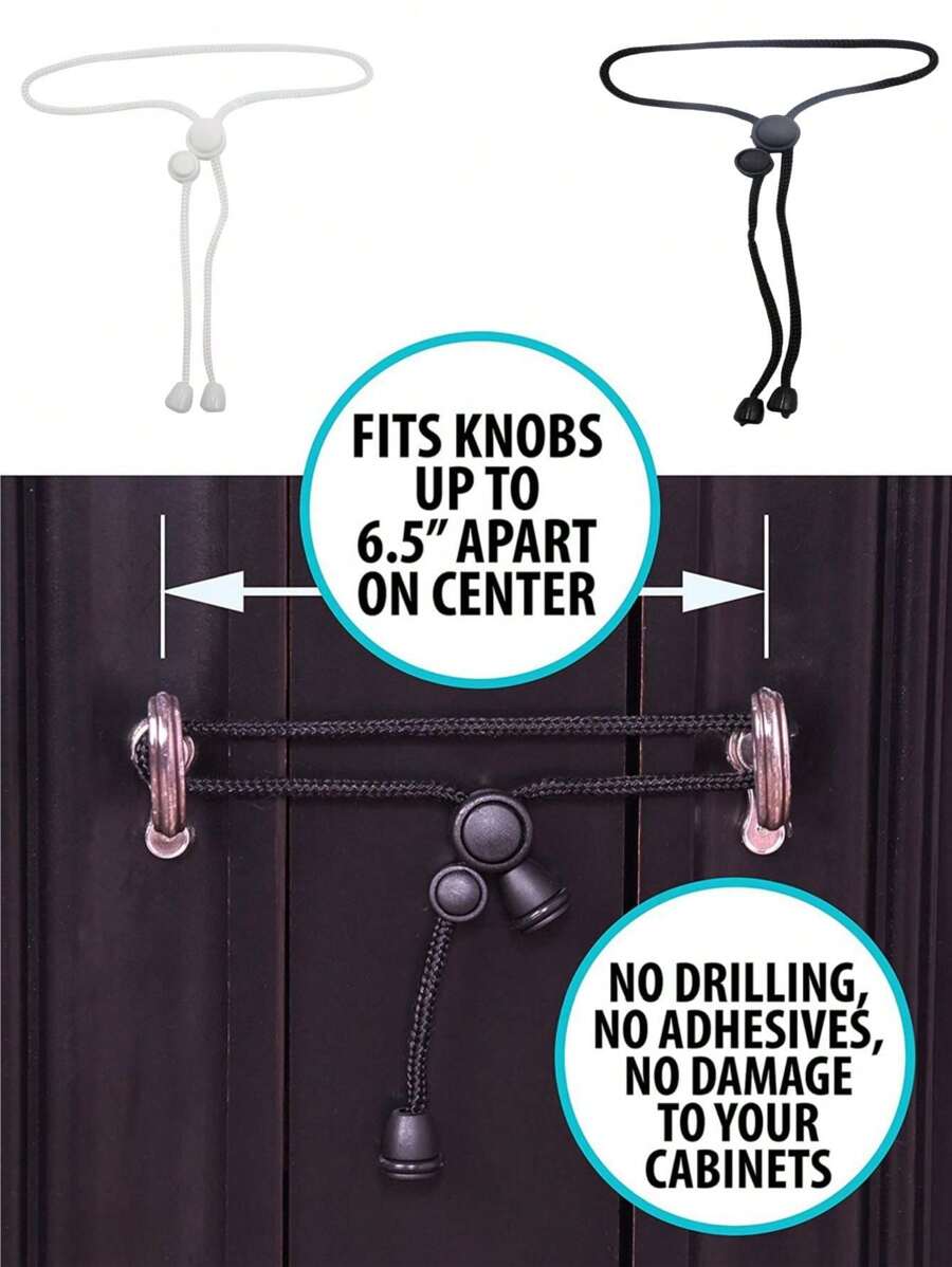 1 PC Safety Cabinet Lock Knob Safety Cabinet Lock Home Safety Belt ...