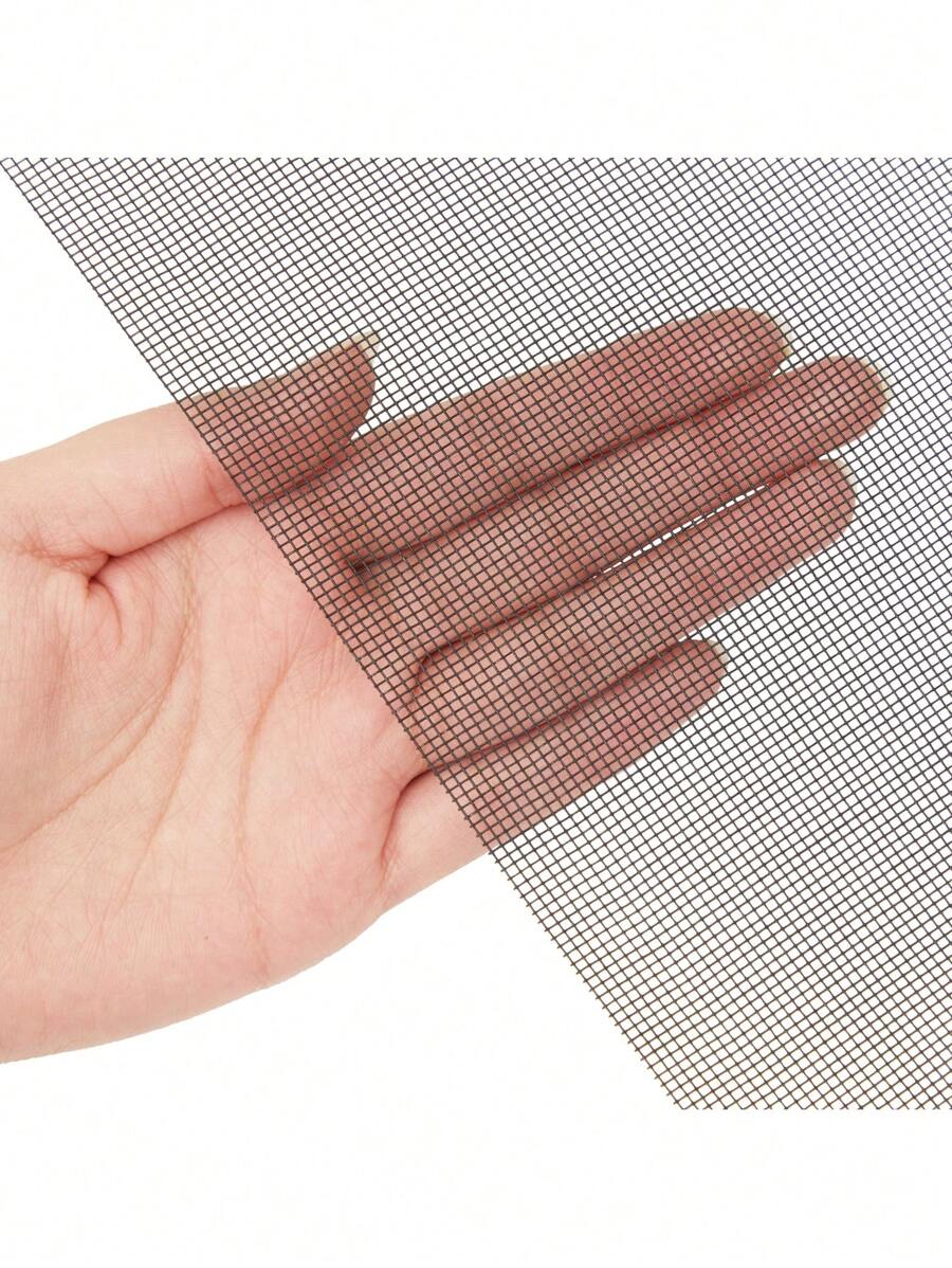 Replacement Black Fiberglass Window Screen Mesh Roll For Windows ...