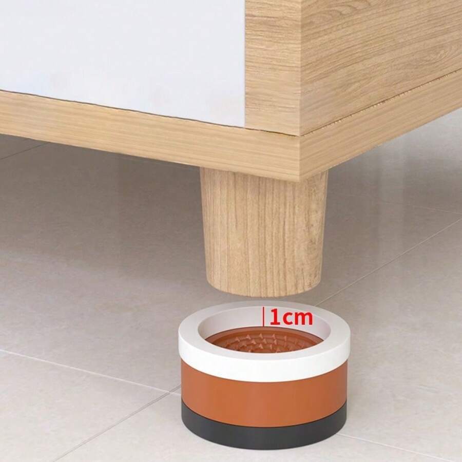 1Pc Heavy Duty Bed Chair Risers Feet Leg Lift Furniture Extra Raisers ...