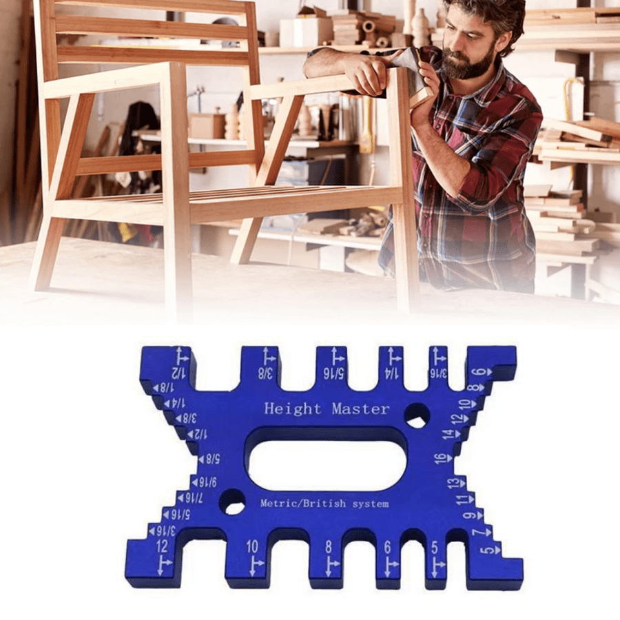 Dovetail Jig Tenon Caliper, Tenon Caliper Gauge Aluminum Metric ...