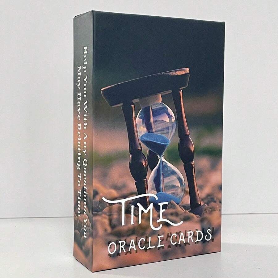12x7cm Time Oracle Deck In Box 400 GSM PAPER English Divination Clarity ...