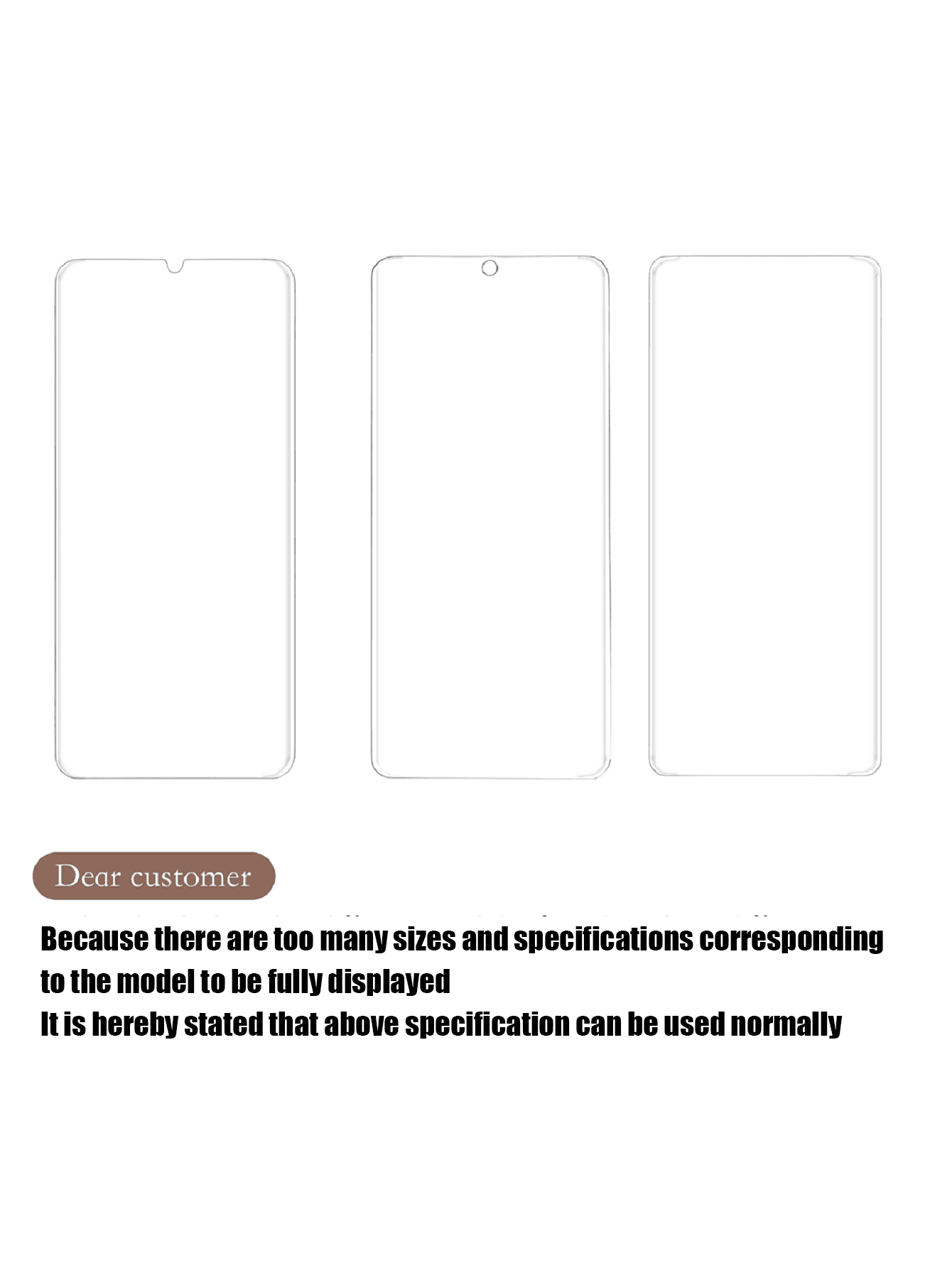 3pcs Anti-Spy Tempered Glass Screen Protectors Compatible With Samsung Galaxy A54/A15/S23 FE ...