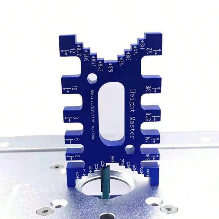 Dovetail Jig Tenon Caliper, Tenon Caliper Gauge Aluminum Metric ...