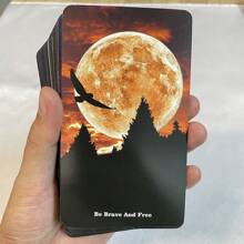 12x7cm Moon Prophecy Oracle Clarity Cards 62-Cards English Version ...