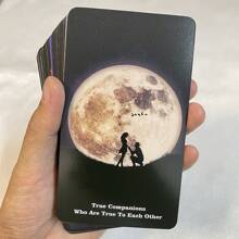 12x7cm Moon Prophecy Oracle Clarity Cards 62-Cards English Version ...