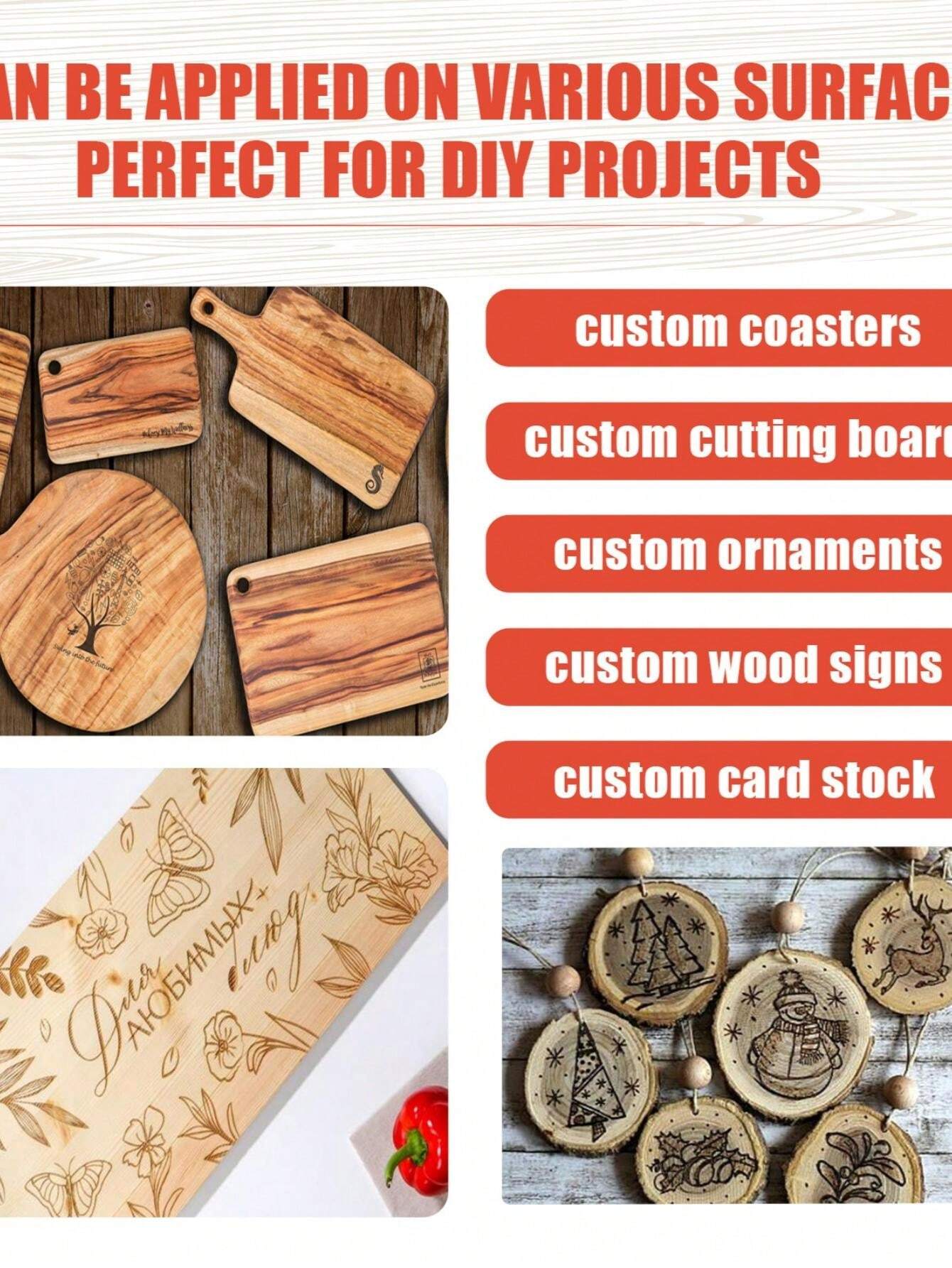 Jue-Fish Wood Burning Pen Set Custom Logo & Pattern Wood Marking Pen ...