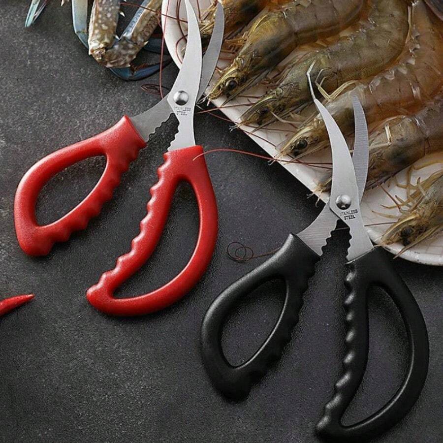 Kitchen Scissors Shrimp Peeler Seafood Elbow Food Lobster Cut Crab Cut ...