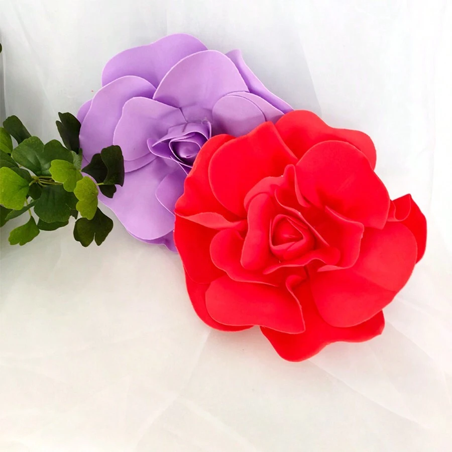 Pe Foam Artificial Flower, Flat Bottom Simulation Flower. Wall ...