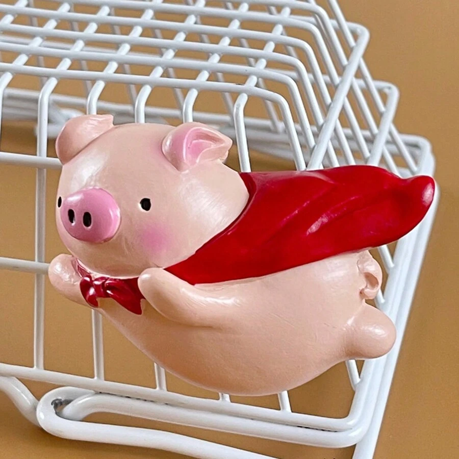 Cute Animal Cartoon 3d Pig Fridge Magnet, Message Board Clip, Home ...