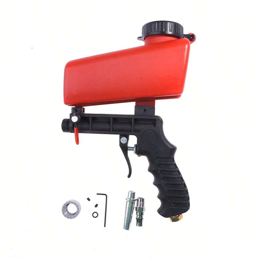 Adjustable Sandblasting Gun 90psi Portable Sand Blaster Sand Blasting ...