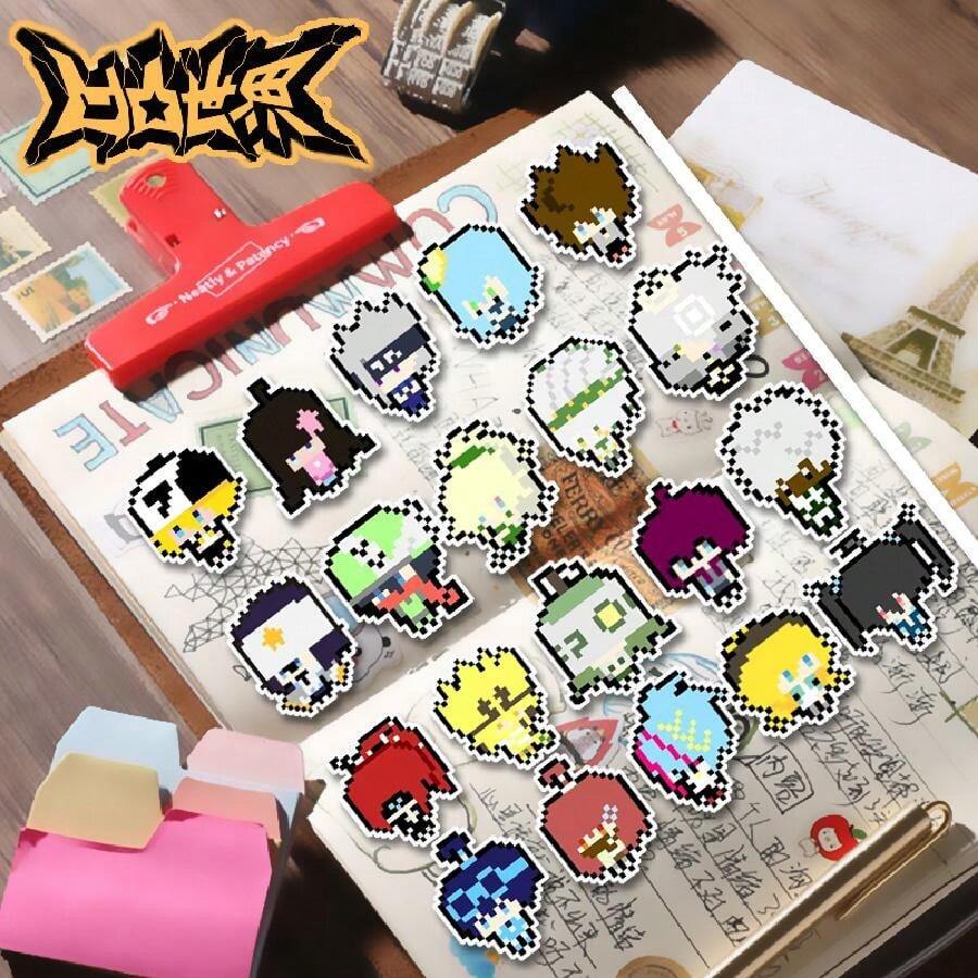 Original Aotu Sticker Set For Journaling, Cartoon Character Design Of ...