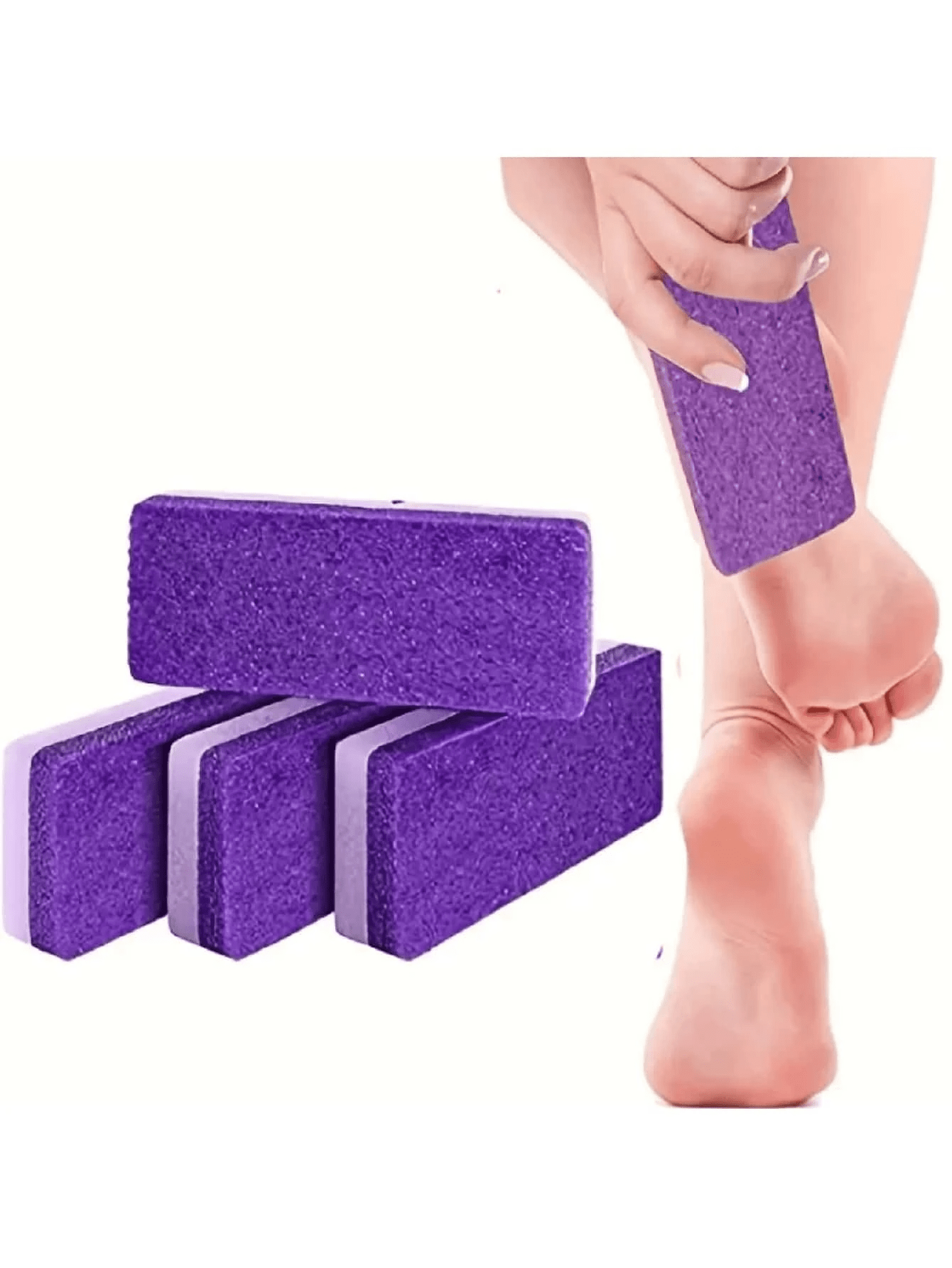 1pc Foot Pumice Stone For Feet, Callus Remover And Foot Scrubber And ...