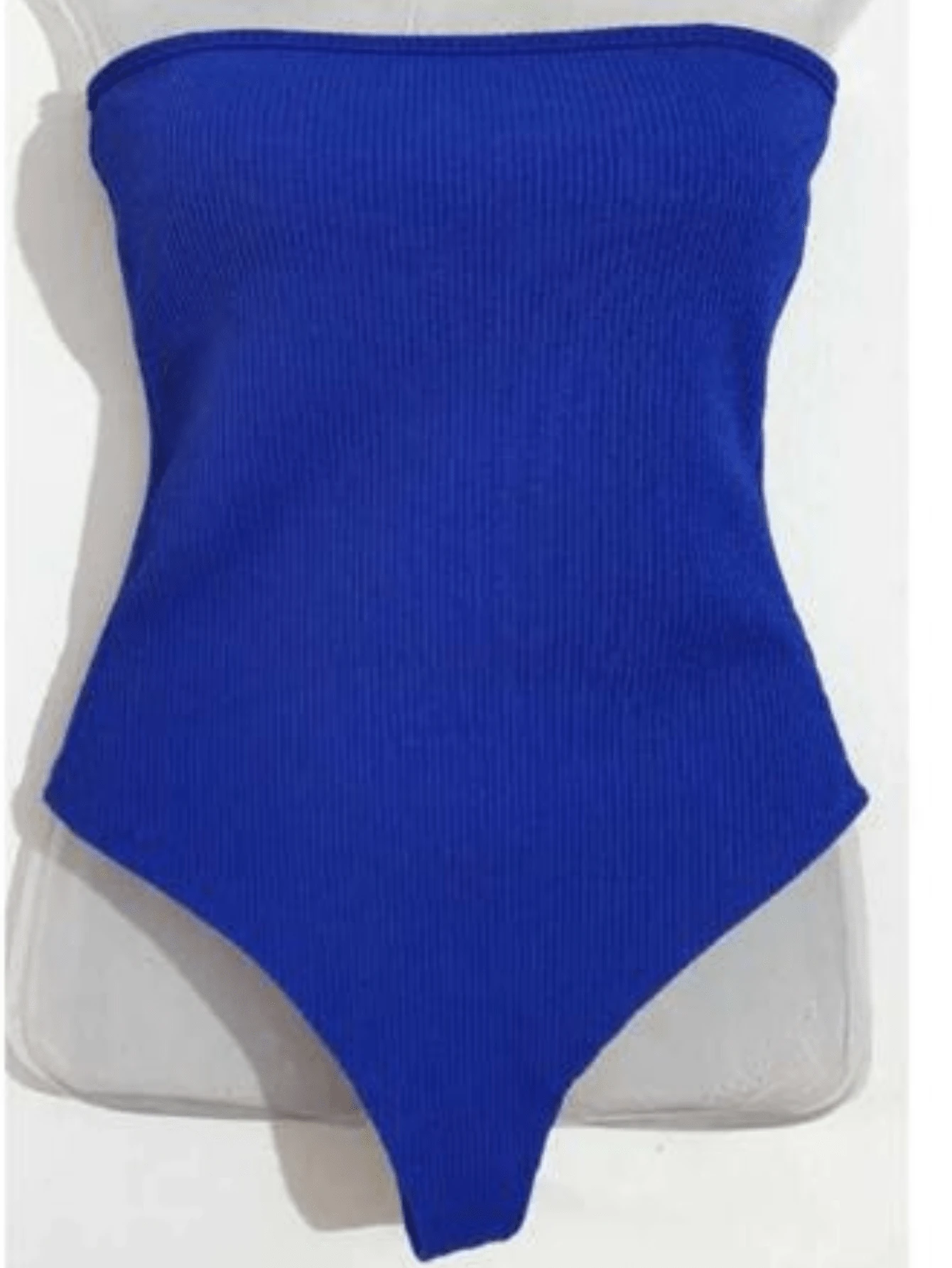 Body Collant Maiô Feminino Tomara Que Caia Com Bojo Bicolor Tendência ...