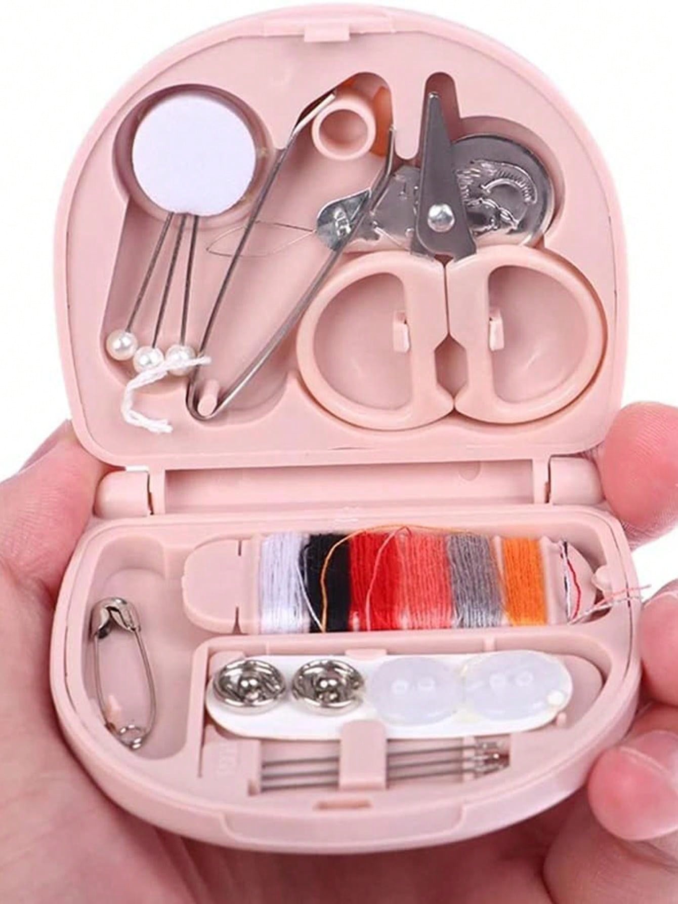 1pc Mini Sewing Kit Travel Home DIY Sewing Box 26 Initial Letter A To B ...