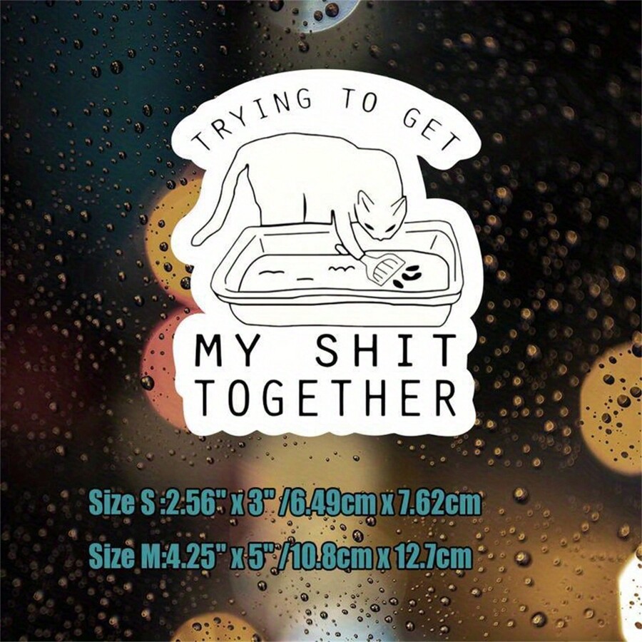 Cat Stickers, Cat Mom Stickers, Laptop Stickers, Water Bottle Stickers ...