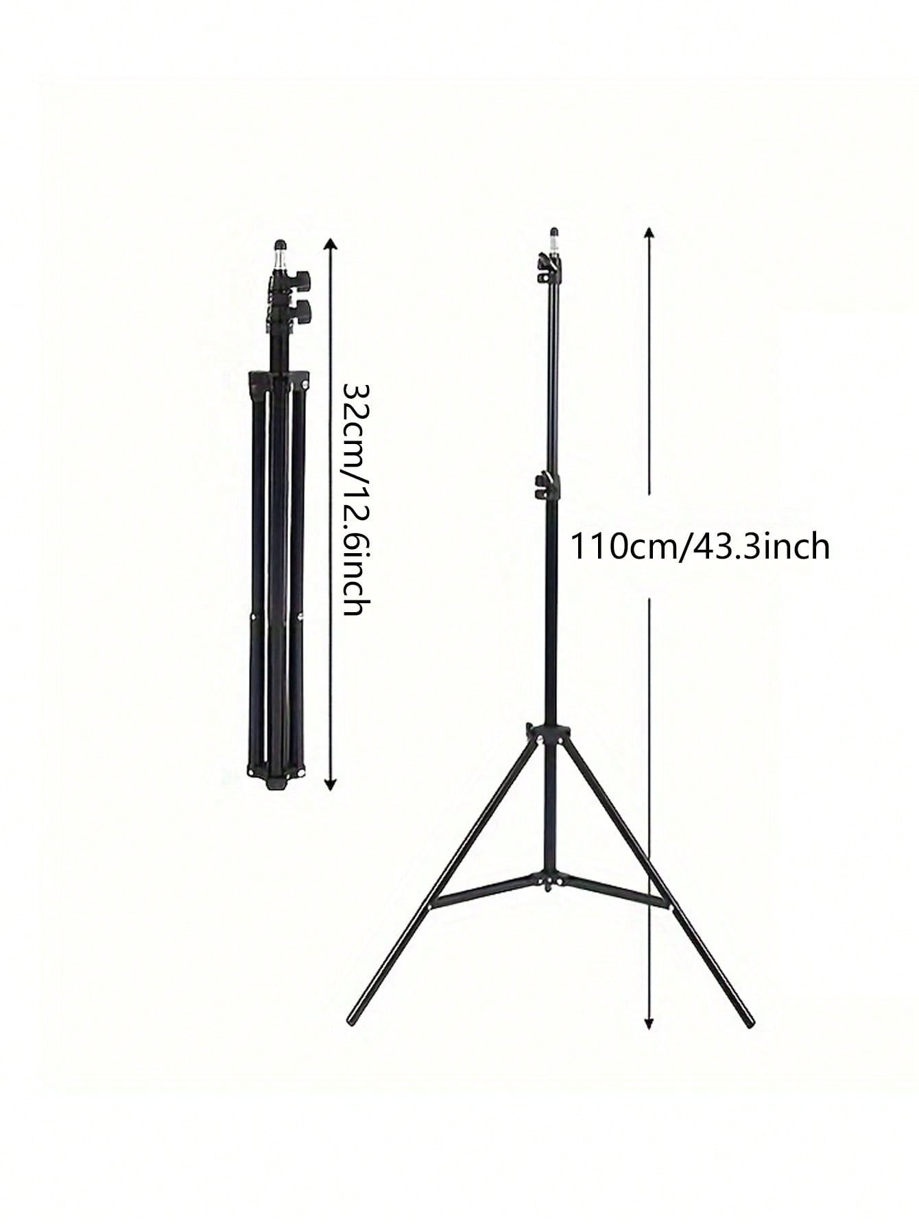 1.1M Tripod, Multifunctional Foldable And Adjustable Tripod Stand, Home ...