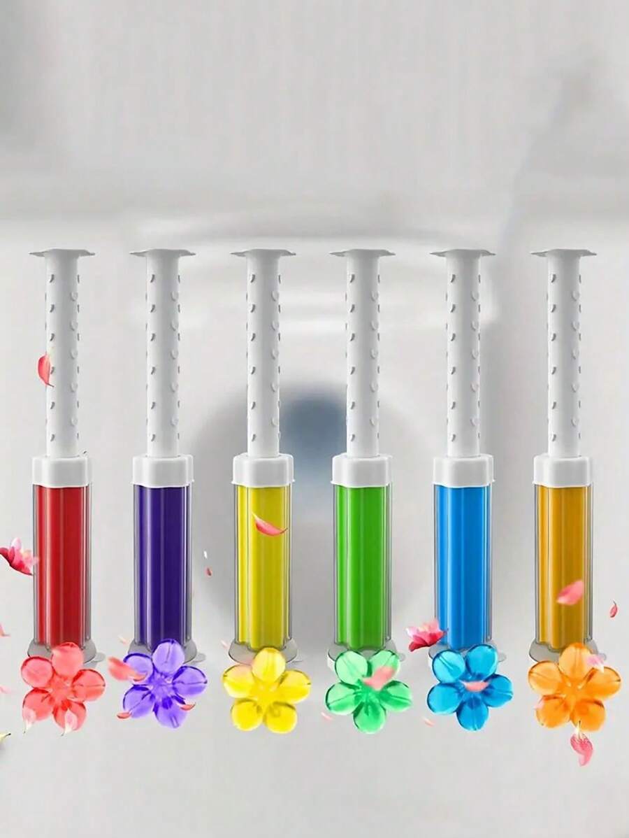 3pcs Deodorant Automatic Toilet Gel Toilet Blossom, Toilet Bowl Gel ...