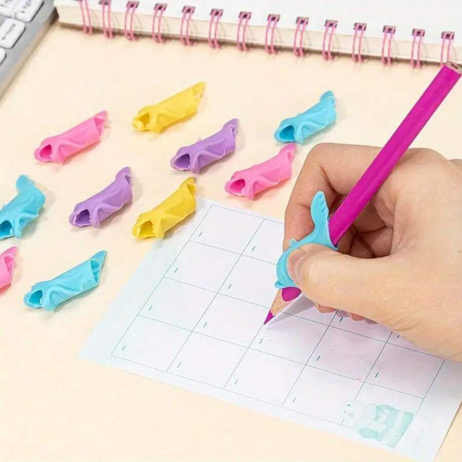 20pcs Fish Grips Pencil Writing Aid For Pen Ergonomic Writing Aid For ...