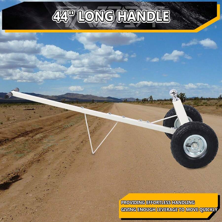 Trailer Dolly Boat Trailer Dolly With 10'' Pneumatic Tires, 600 Lbs ...