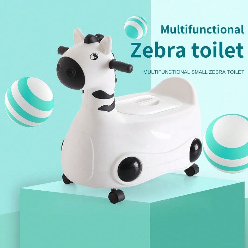 Large Size Kids' Cartoon Toilet Seat With Urinal, Riding Stool, Potty ...