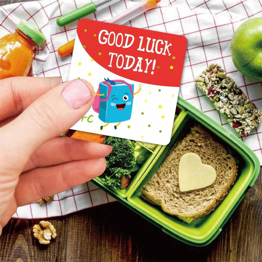 Set Of 60 School Lunch Box Notes, Cute And Encouraging Message Cards ...