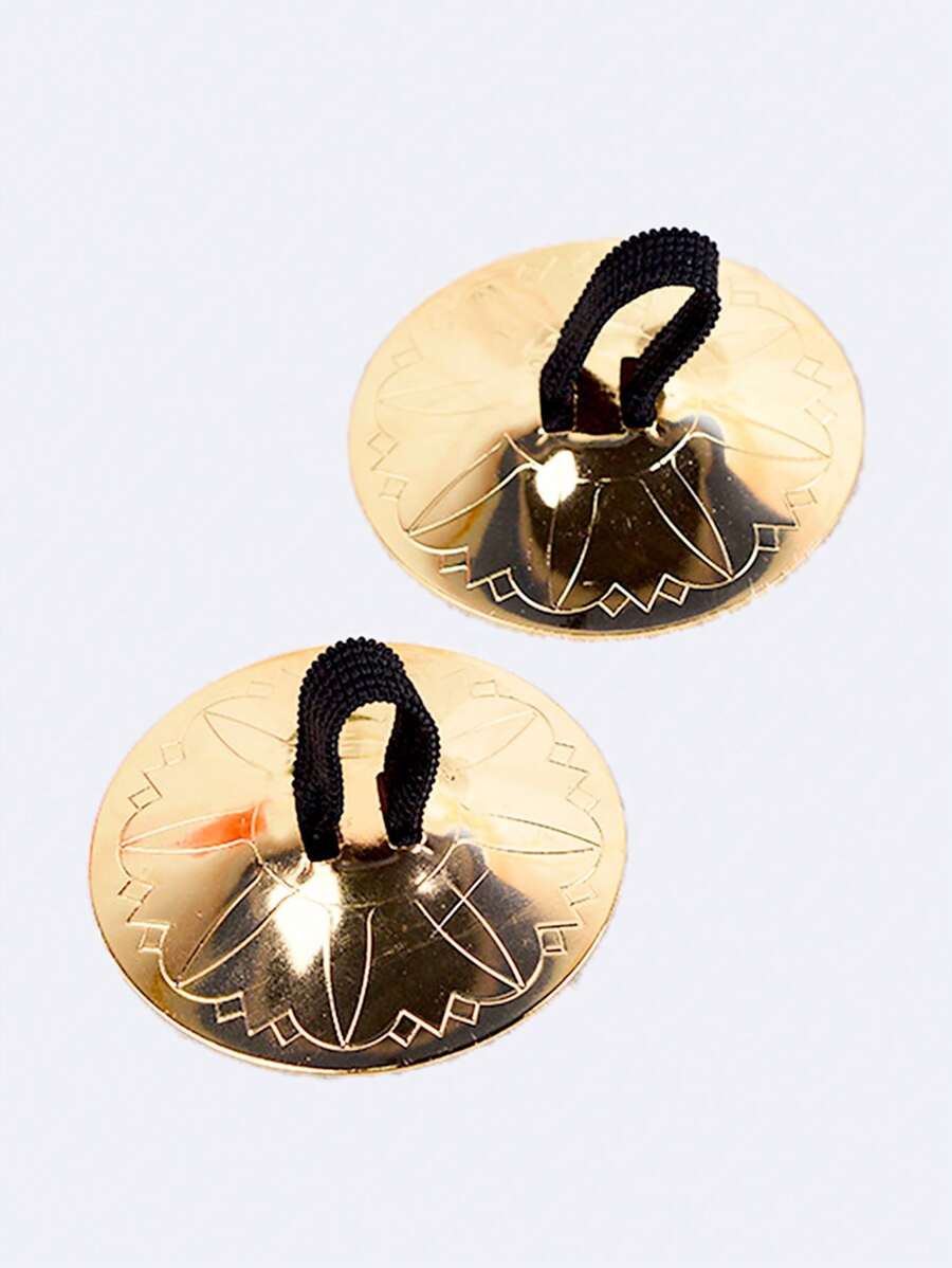 1 Pair=2PCS Small Finger Cymbals Small Hand Cymbals Finger Cymbals ...