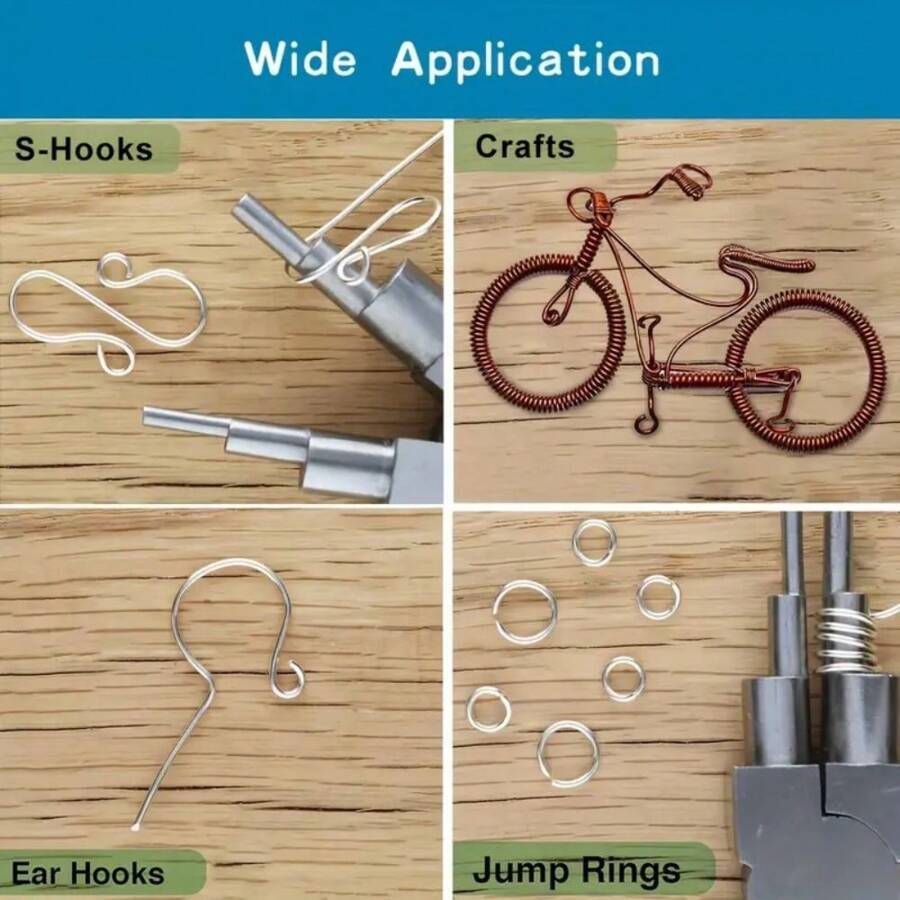 The Hobbyworker Wire Working Plier, 6pcs Different Types Wire Wrapping ...