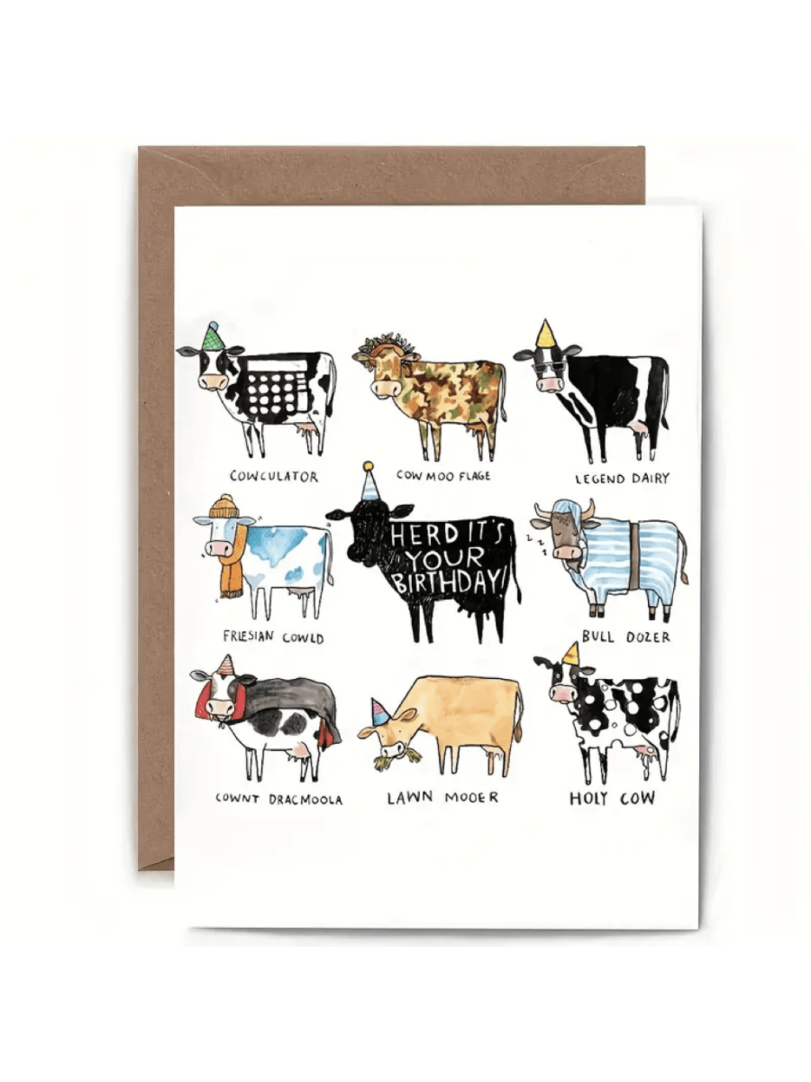 Cow Happy Birthday Greeting Card | SHEIN South Africa