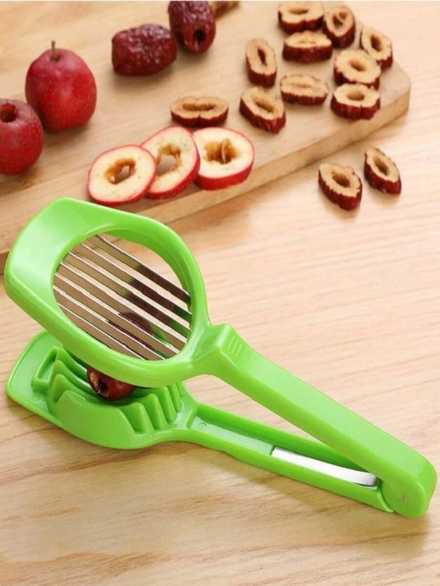 1pc Egg Slicer And Chopper, With Date, Hawthorn, Mushroom And ...