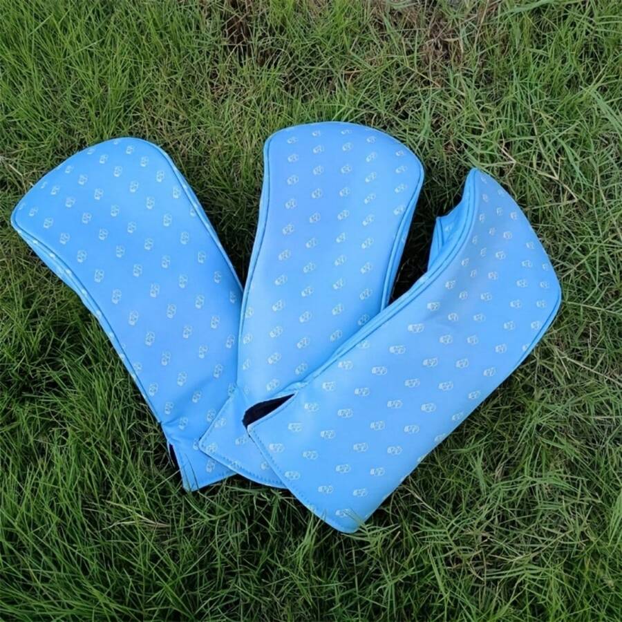 1pc Golf Club Head Covers Golf Club Protective Sleeve Drive PU ...