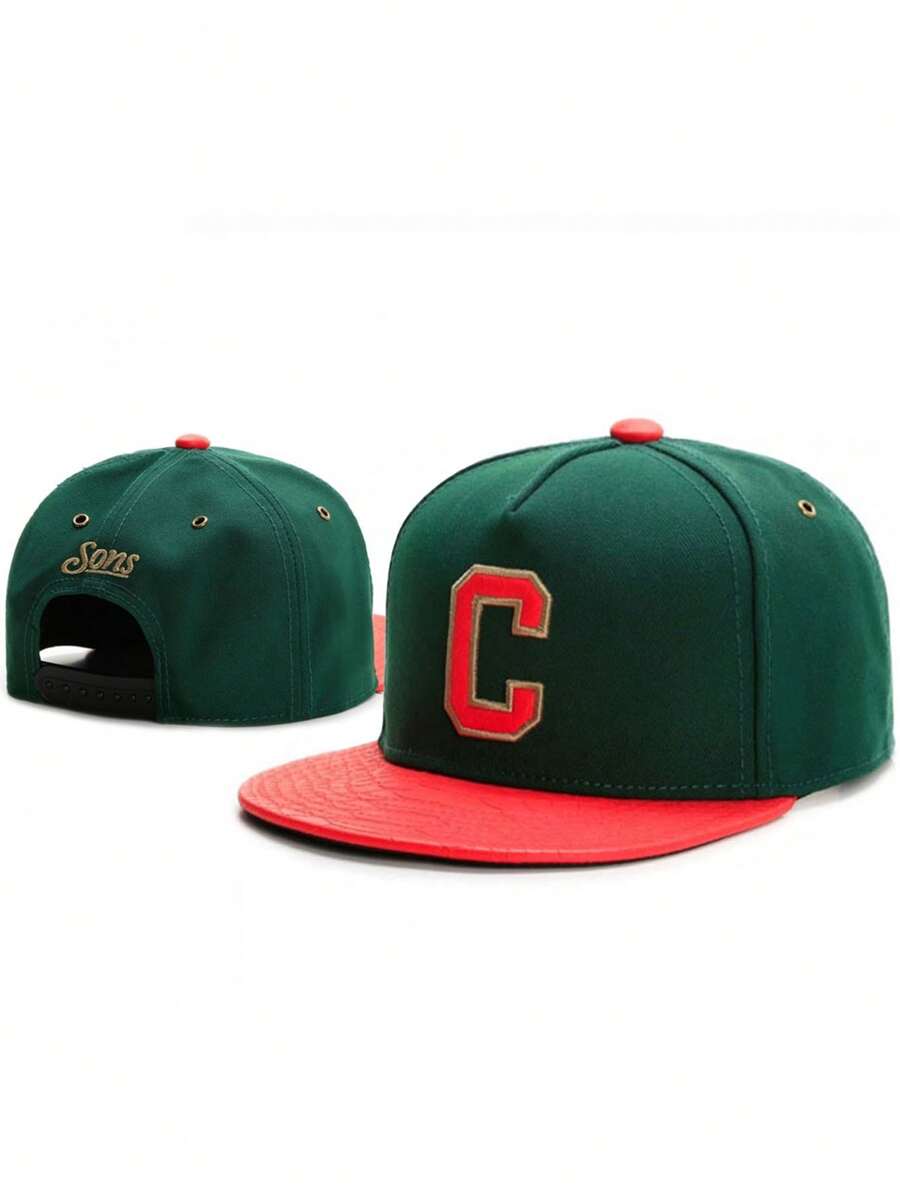 GLD CEE LUIGI CAP Big C Fashion Hip Hop Snapback Hat For Men Women ...