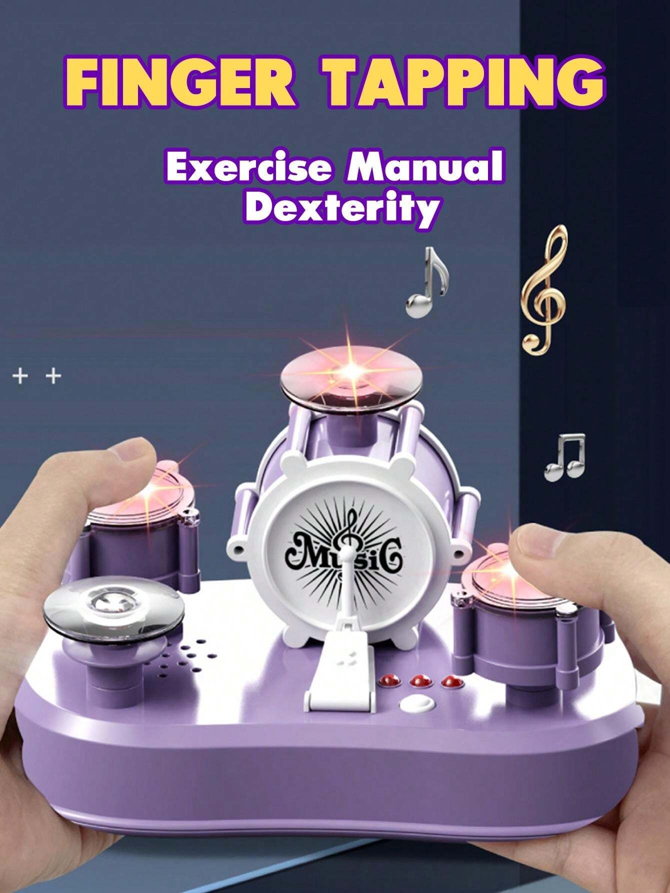 Fingertip Jazz Drums Finger Touch Mini Percussion Musical Instrument ...