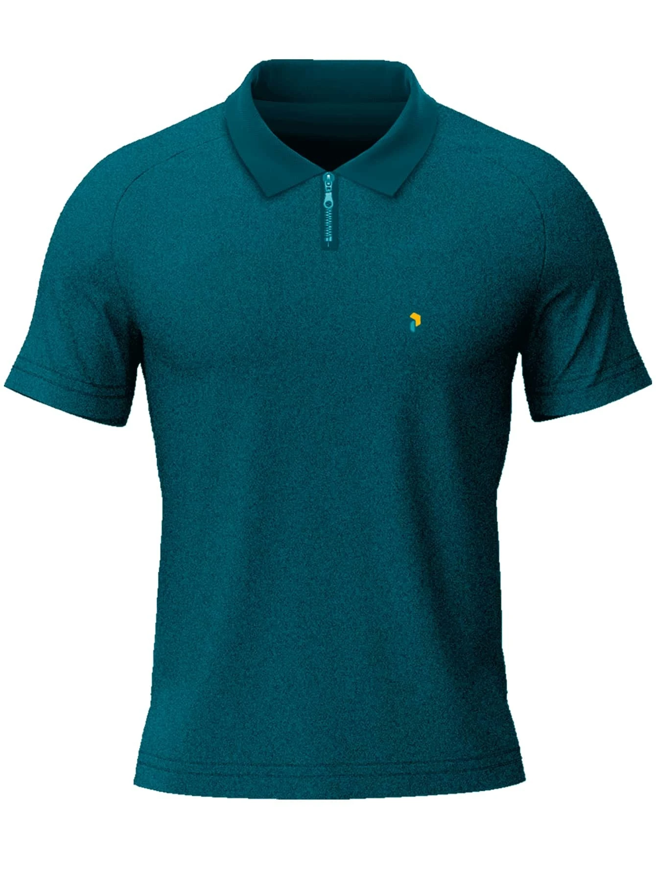 Camisa Polo Dry Fit Masculina Basica C/ Ziper Academia Musculação Cross ...