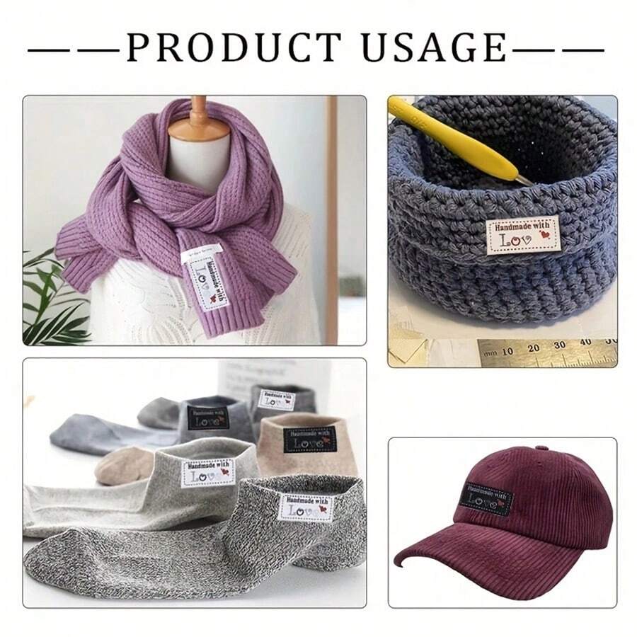 10 Pcs DIY Clothing Collar Tags For Down Coat, With Dotted Line For ...