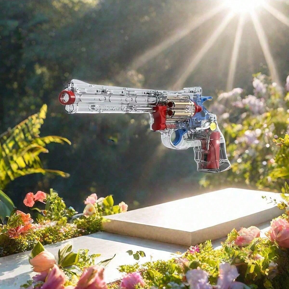 1 pieza Juguetes De Revolver Que Pueden Disparar Balas Suaves De Espuma ...