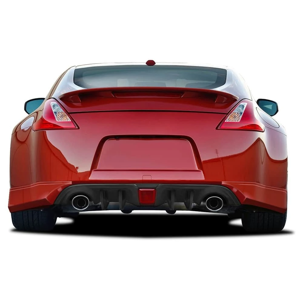 Rear Diffuser Fits 2009-2020 Nissan 370Z, Under Diffuser Lip Spoiler ...