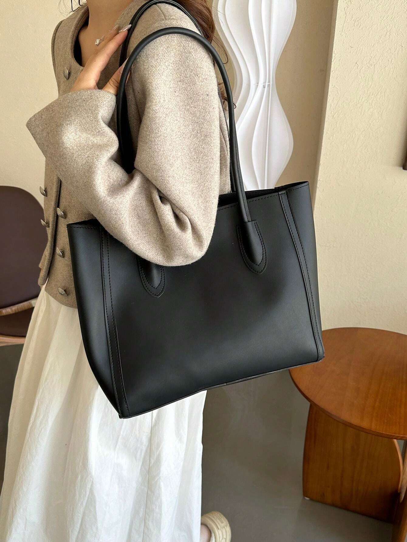 Retro Large Capacity Bag Women's Bag 2024 New Trendy Versatile Tote Bag ...