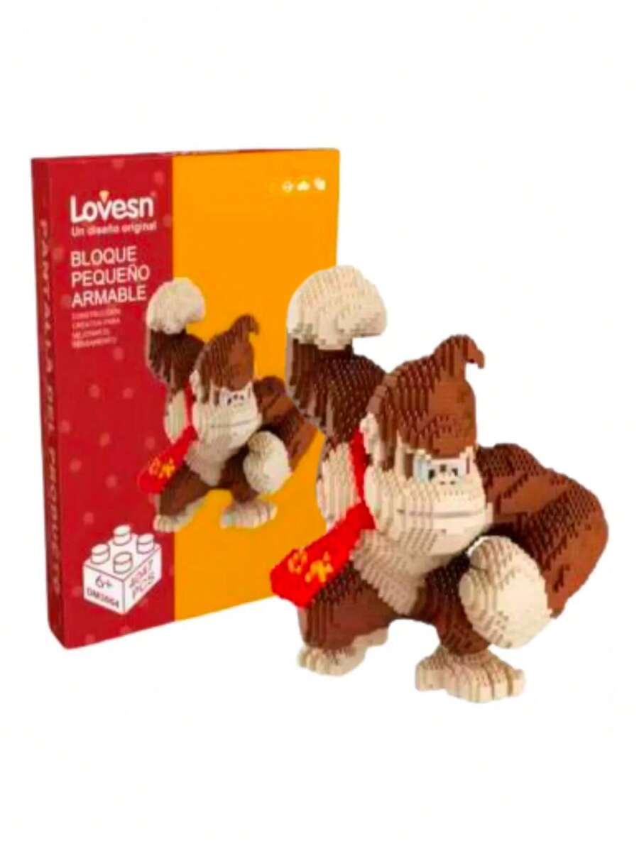 Donkeyes Kqong Mariot Mini Buildable Blocks 3D Figure Set Of 3D ...