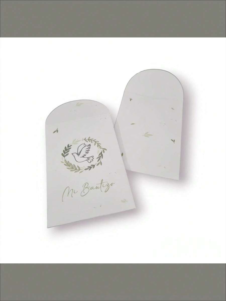 50 sobres de dinero para lluvia de sobres, papel couche 150 g, Baby ...