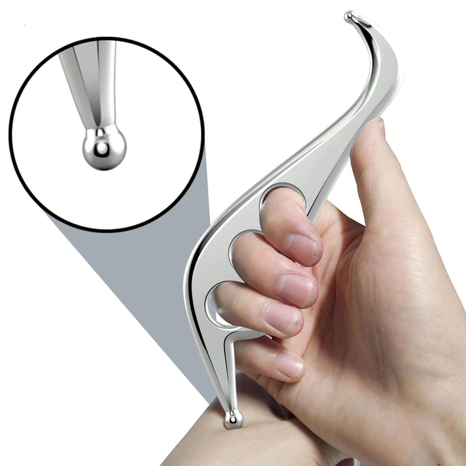 Stainless Steel Gua Sha Scraping Massage Tool - Great Soft Tissue ...