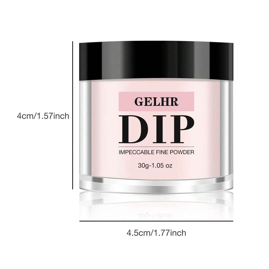 GELHR GELHR 30g Dip Powder Spring Colors,Translucent Light Brown Color Natural Clear Dipping ...